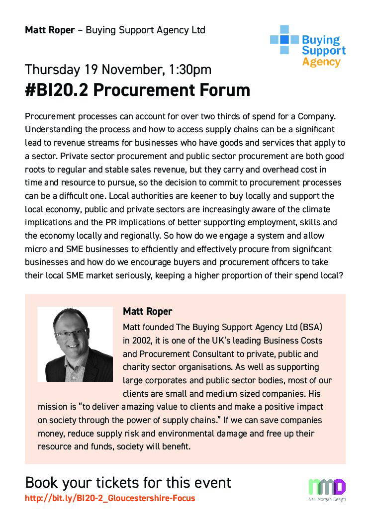 LIVEtalk - Forum #BI21.1 - County Business Shows